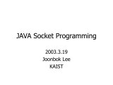 Ppt Java Socket Programming Powerpoint Presentation Free Download