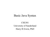 Ppt Basic Java Syntax Powerpoint Presentation Free Download Id 1431031