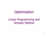 Ppt Optimization Linear Programming And Simplex Method Powerpoint