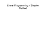 Ppt Linear Programming Metode Simplex Powerpoint Presentation Free