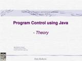 Ppt Program Control Using Java Theory Powerpoint Presentation Free
