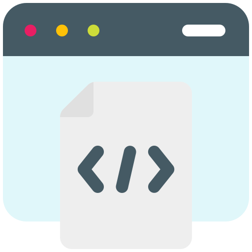 File Code Coding Program Programming Web Icon Download On Iconfinder - 4K Ocean Photos for Desktop