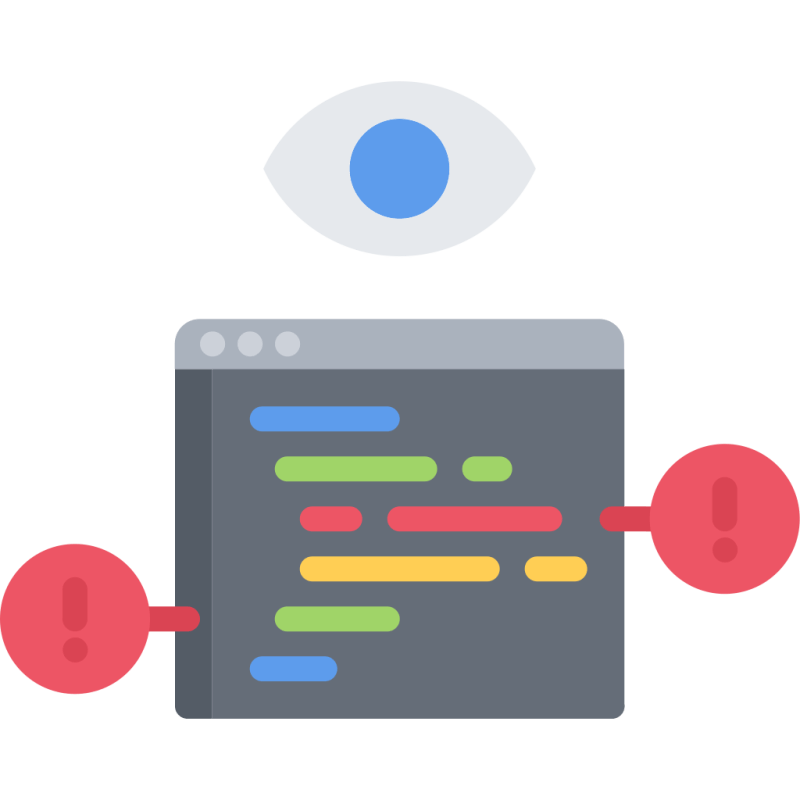 Bug Code Debug Developer Development Error Programmer Icon - HD Colorful Wallpapers for Desktop