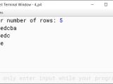 Write A Program In Java To Display The Following Pattern For