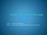 Ppt Eclipse Ide Tutorial For Java Powerpoint Presentation Free