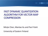 Ppt Fast Dynamic Quantization Algorithm For Vector Map Compression