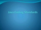 Ppt Java Coding Standards Powerpoint Presentation Free Download Id