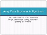 Ppt Array Data Structures Algorithms Powerpoint Presentation Id