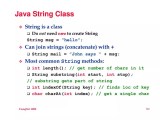 Ppt Java String Class Powerpoint Presentation Free Download Id 2888024