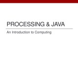 Ppt Processing Java Powerpoint Presentation Free Download Id 3143474
