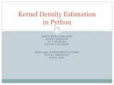 Ppt Kernel Density Estimation In Python Powerpoint Presentation Free