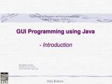 Ppt Gui Programming Using Java Introduction Powerpoint Presentation