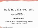 Ppt Building Java Programs Powerpoint Presentation Free Download