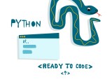 Python Code Language Sign Programming Coding Vector Image