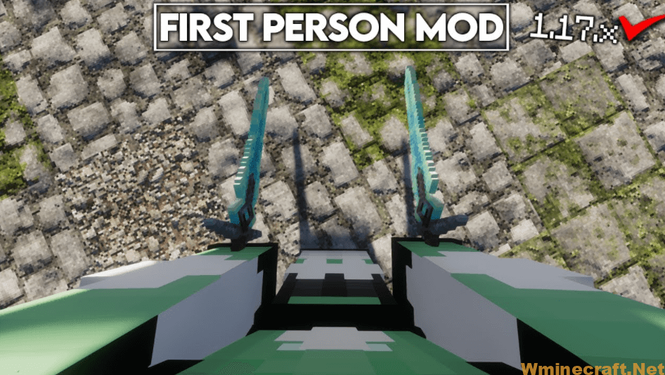 First Person Model Mod Edition 1 19 2 1 18 2 Realistic Minecraft