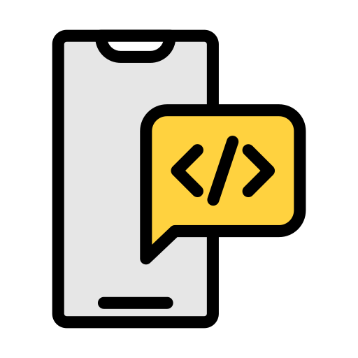 Code Coding Development Phone Script Sourse Icon Download On - Classic Ultra HD Ocean Designs | Free Download