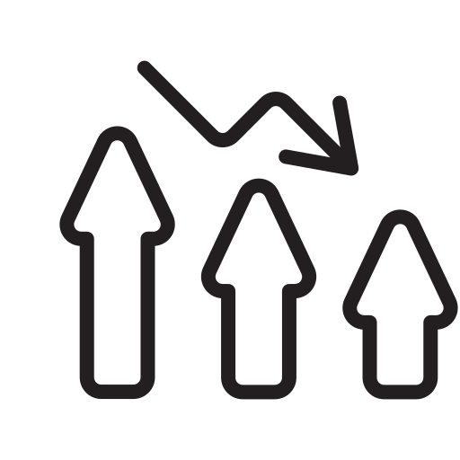 Graph Down Line Bars Decrease Bar Graph Business And Finance Down - Gradient Wallpapers - Classic 4K Collection