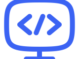 Code Programming Coding Development Web Computer Monitor Icon
