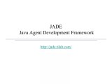 Ppt Jade Java Agent Development Framework Powerpoint Presentation