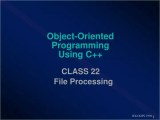 Ppt Object Oriented Programming Using C Powerpoint Presentation