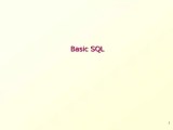 Ppt Basic Sql Powerpoint Presentation Free Download Id 4373754