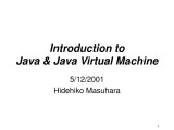 Ppt Introduction To Java Java Virtual Machine Powerpoint