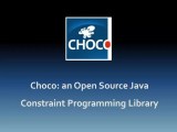 Ppt Choco An Open Source Java Constraint Programming Library