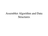 Ppt Assembler Algorithm And Data Structures Powerpoint Presentation
