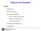 Ppt Using Java For Simulation Powerpoint Presentation Free Download