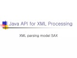 Ppt Java Api For Xml Processing Powerpoint Presentation Free