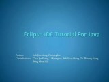 Ppt Eclipse Ide Tutorial For Java Powerpoint Presentation Free