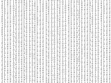 Algorithm Binary Data Code Decryption And Vector Image
