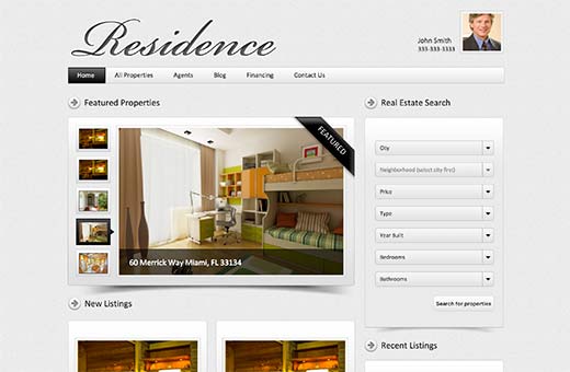 Best Real Estate Themes for WordPress – Learn Wp and Blogging
