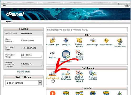How to Change WordPress Theme via phpMyAdmin – DesignWithWordpress