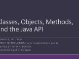 Ppt Java Objects And Classes Powerpoint Presentation Free Download