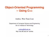 Ppt Object Oriented Programming Using C Powerpoint Presentation