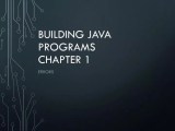 Ppt Building Java Programs Chapter 1 Powerpoint Presentation Free