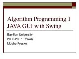 Ppt Java Gui Swing Powerpoint Presentation Free Download Id 2504998