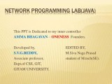 Ppt Network Programming Lab Java Powerpoint Presentation Free