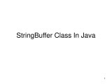 Ppt Exploring Stringbuffer Class In Java Powerpoint Presentation