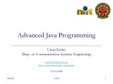 Ppt Advanced Java Programming Powerpoint Presentation Free Download