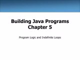 Ppt Building Java Programs Chapter 5 Powerpoint Presentation Free