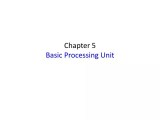 Ppt Chapter 5 Basic Processing Unit Powerpoint Presentation Free