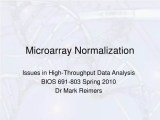 Ppt Microarray Normalization Powerpoint Presentation Free Download