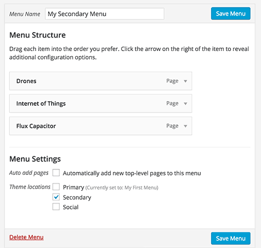 Membuat Menu pada WordPress – tugastiksmpn16malang