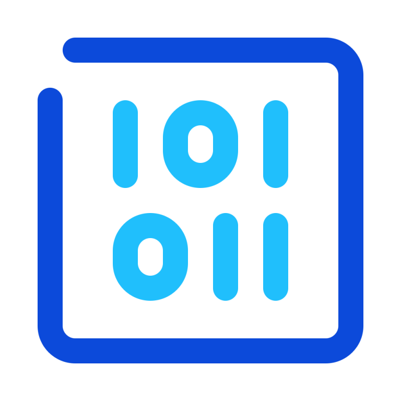 Programming Code Coding Binary Numbers Icon Download On Iconfinder - Abstract Wallpapers - Incredible Mobile Collection