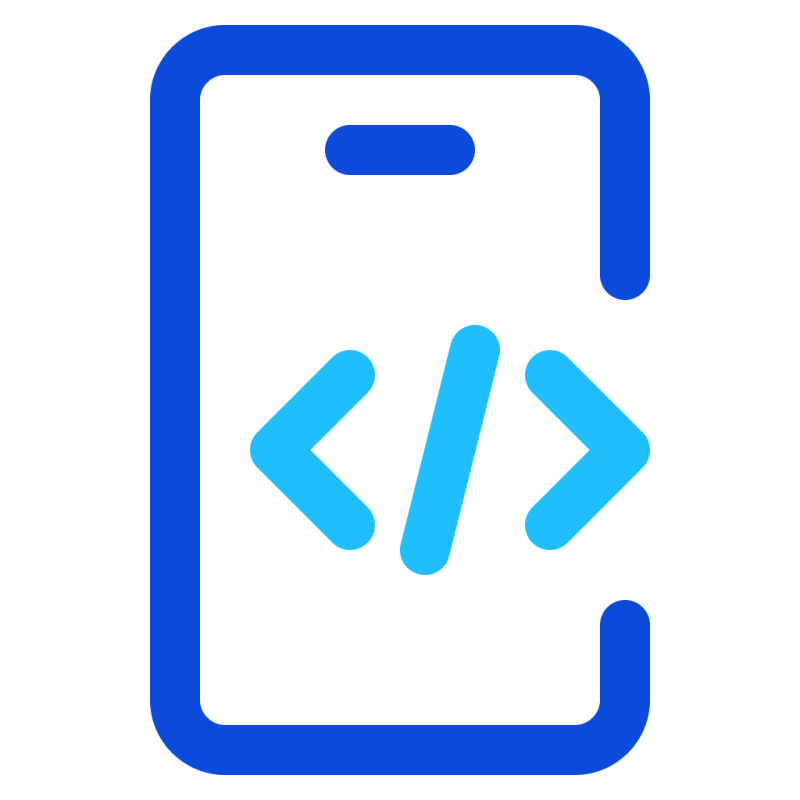 App Application Code Coding Mobile Programming Icon Download On - Best Space Arts in Mobile