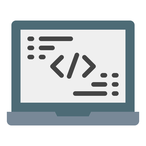 Source Code Coding Programming Computer Screen Icon Download On - Colorful Wallpapers - Artistic HD Collection