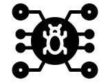 Malware Bug Network Software Programming Virus Coding Icon