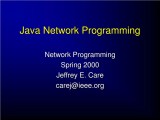 Ppt Java Network Programming Powerpoint Presentation Free Download
